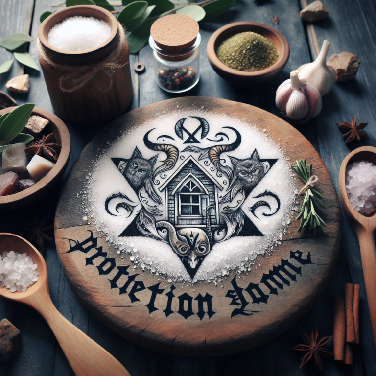 Protection Home Salt Spell - Witchcraft For Beginners